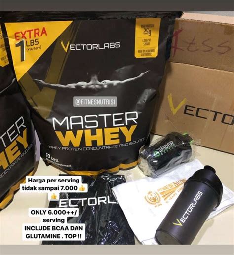 Promo Vectorlabs Master Whey 11 Lbs Susu Protein Fitness Powder High Bcaa Go Diskon 33 Di