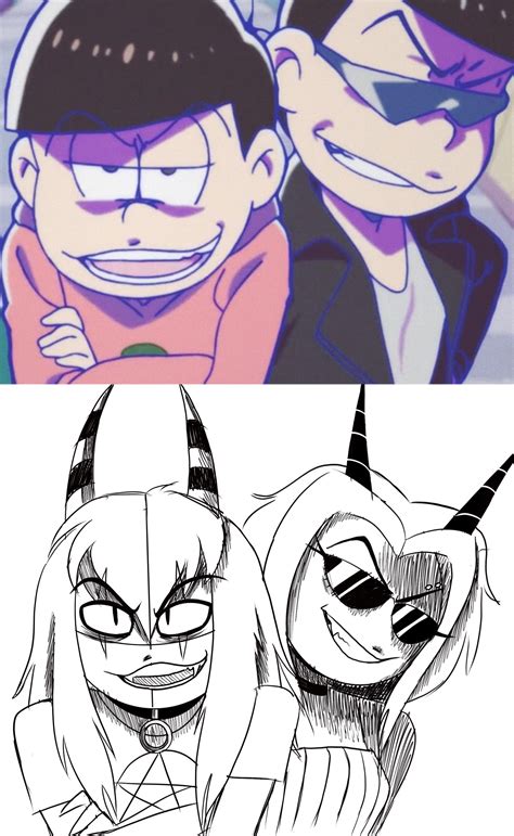 More Doodles Of My Imp Ocs Based On Osomatsu San Screenshots R Helluvabossfanart