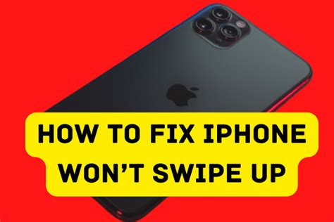 Top Fixes For IPhone Wont Swipe Up Nextgenphone