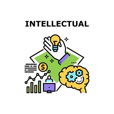 Intellectual Vector Concept Color Illustration 9755947 Vector Art At