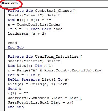 Easy Steps To Create A Dependent Combobox In Excel And Vba Code