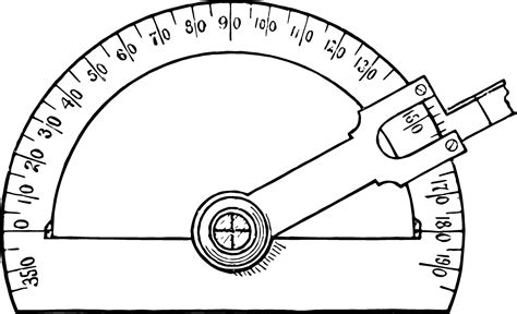 Protractor Vintage Illustration 35072134 Vector Art At Vecteezy