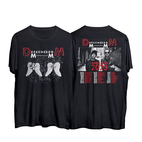 Depeche Mode Memento Mori Tour 2023 Tshirt Depeche Mode Tour 2023