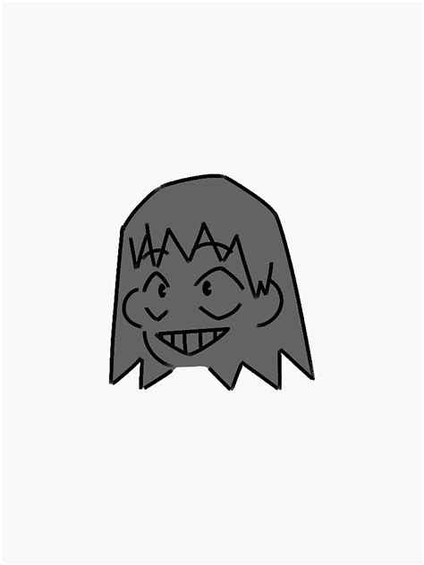 Chibi Sero Hanta Head Sticker By Craycrayons Redbubble