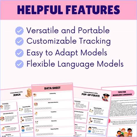 Gestalt Language Processing Game Companion Handouts Speech Therapy