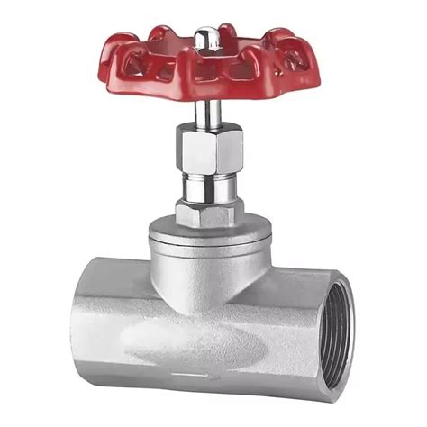 Stainless Steel Threaded Control Globe Valve 316 Dn50 Sealed Manual