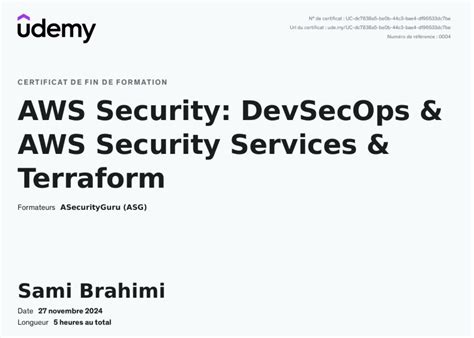 Devsecops Cloudsecurity Aws Ci Sami Brahimi