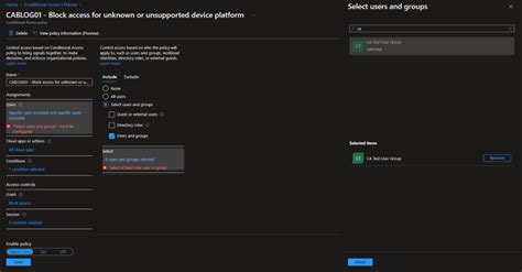 Just Dropped In To See What Condition My Conditional Access Rule Was In Part 1 Block Access