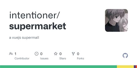 github intentioner supermarket a vuejs supermall