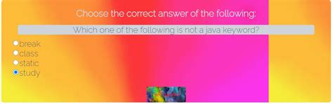 Github Vitrodsimplequizapplication Simple Quiz Using Html Css