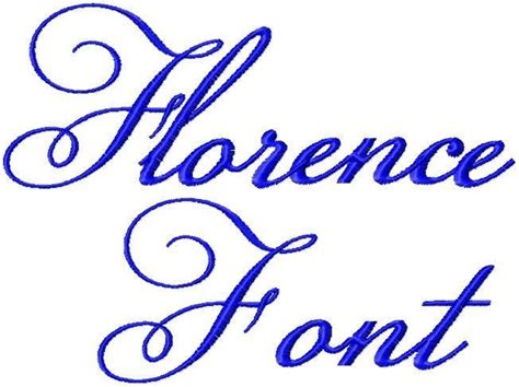Florence Script Font Embroidery Fonts Lettering Tutorial Script