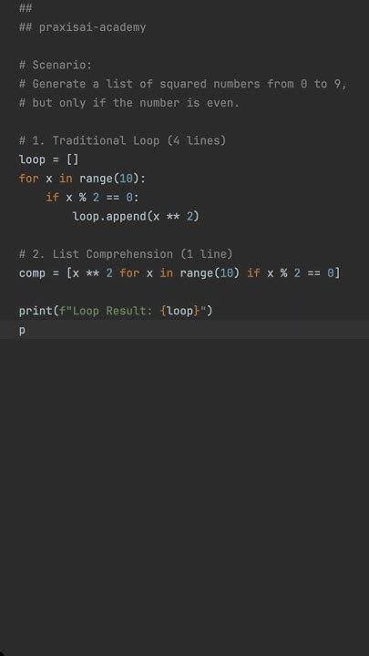 Python Tricks List Comprehension Dataanalysis Programming