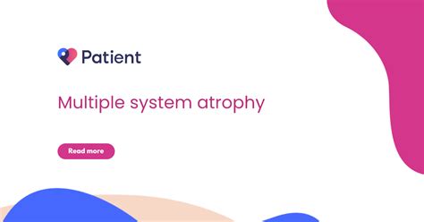 Multiple System Atrophy Causes And Treatment Doctor