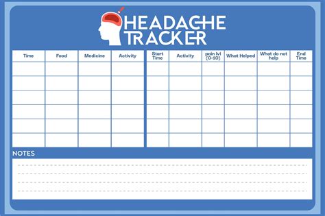 Headache Log Printable Printable Word Searches