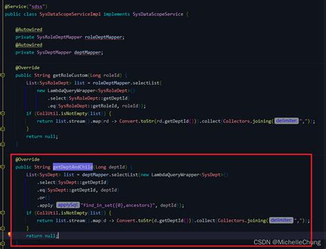 【ruoyi Vue Plus】学习笔记 09 数据权限调用流程分析（参照 Mybatis Plus 数据权限插件）jsqlparsersupport Csdn博客