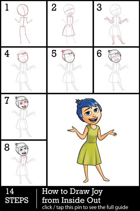 How To Draw Joy From Inside Out A Step By Step Guide Artofit