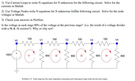 Solved Use Current Loops To Write N Equations For N Chegg