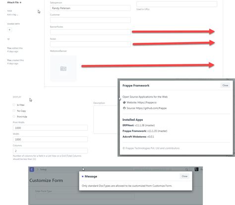 Column Field Width Other Form Customization Customization Frappe Forum