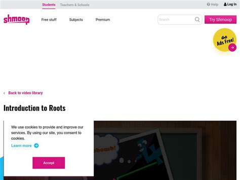 Shmoop Introduction To Roots Instructional Video For 9th 10th Grade