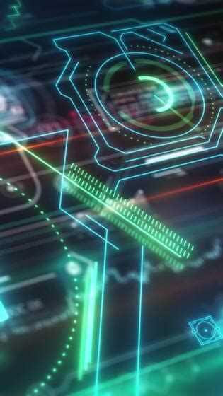 Animated Digital Space Of Artificial Intelligence Infographics 59137277 Stock Video At Vecteezy