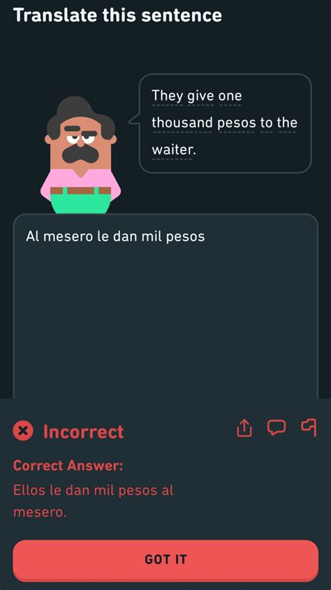 Can Someone Explain Why The Word Order Is Incorrect Here R Duolingospanish