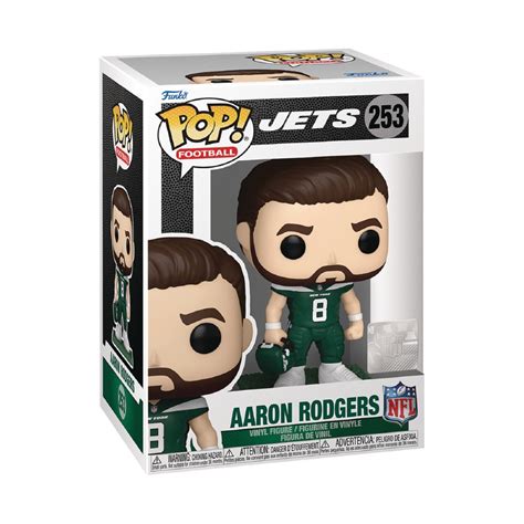 Pop Nfl Jets Aaron Rodgers Vinyl Figure Forbidden Planet