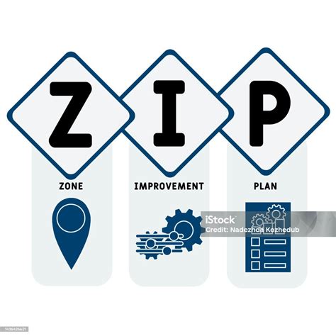 Zip Zone Improvement Plan Stock Illustration Download Image Now