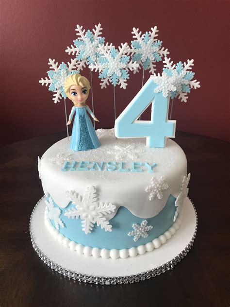 Kue Ulang Tahun Elsa Frozen