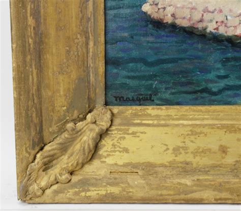 Albert Marquet Albert Marquet Coastal Scene Oil On Board Mutualart