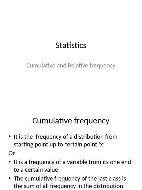 Statistics Prentation Of Data Part 3 Pdf