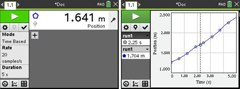 Where Math Meets Science Connecting Vernier Go Direct Sensors And Ti
