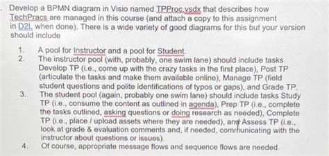 Develop A BPMN Diagram In Visio Named JPProc Vsdx Chegg