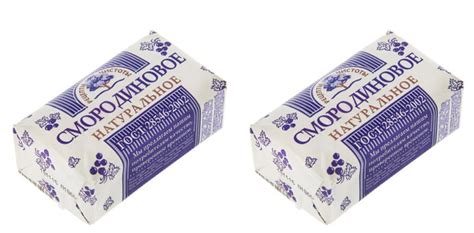 НМЖК Мыло туалетное натуральное Смородиновое, 180 г, 2 шт - купить с ...