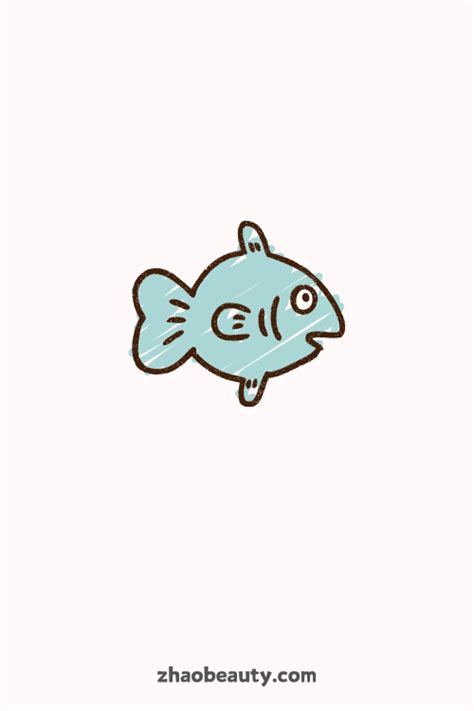 34 Easy Cute Fish Drawing Ideas For Beginners Zhaobeauty