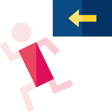 Exit Basic Straight Flat Icon