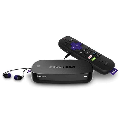Roku Ultra Streaming Media Player K Hd Hdr With Premium Headphones Manufacturer