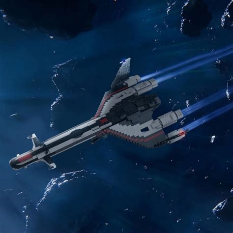 Moc 21579 Mass Effect Andromeda Tempest With 1571 Pieces Mould King