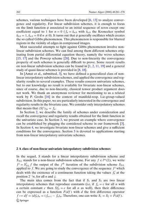 SOLUTION Non Linear Subdivision Scheme Bivariate Subdivision Scheme Studypool