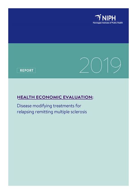 Disease Modifying Treatments For Relapsing Remitting Multiple Sclerosis A Health Economic