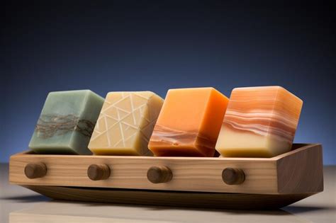 Premium Photo Different Types Soaps Wooden