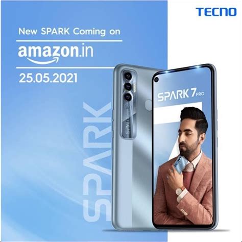 Tecno Spark Pro To Launch On May In India Gizmochina