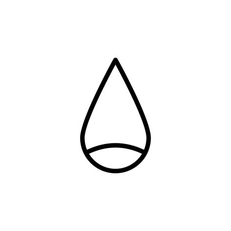 A Drop Vector Icon Illustration 23196289 Vector Art At Vecteezy
