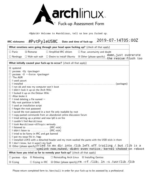 692 best r archlinux images on pholder im stuck in here and can t