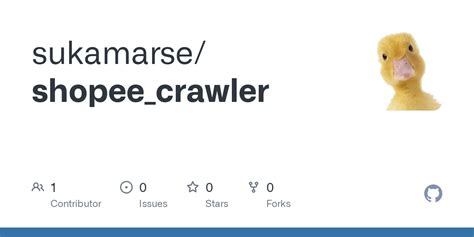 Github Sukamarseshopeecrawler
