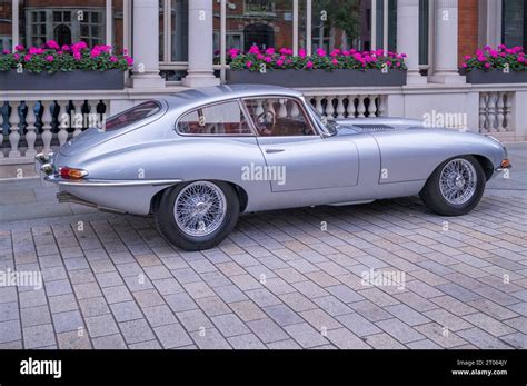 1960s E Type Jag Jaguar Parked In London It Is In Pristine
