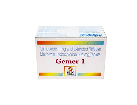 Affordable Gemer 1 500mg Tablets In Tanzania Yebi Health
