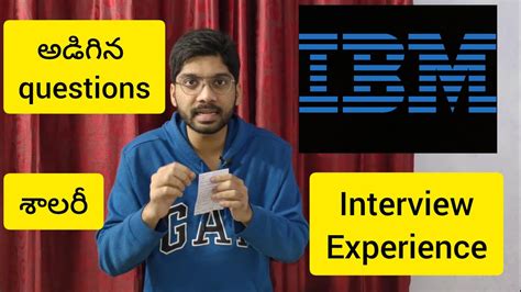 ibm interview experience telugu interview process java developer
