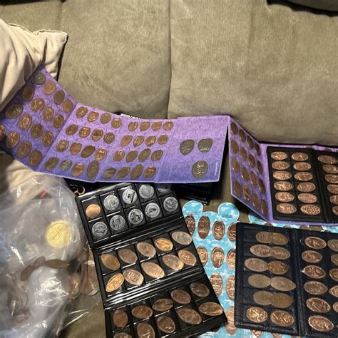 Rare Pressed Penny Collection 1000 Coins Ebay