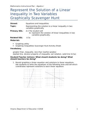 Linear Inequalities Definition Graph And Examples BYJUS Doc Template PdfFiller