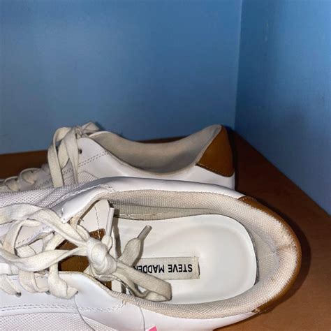 Steve Madden White Sneakers In Mens Size 13 These Depop
